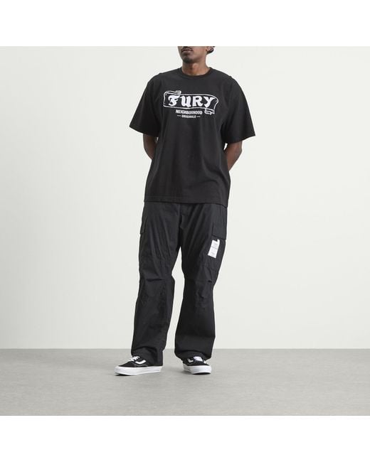 Neighborhood Ss-6 Fury T-Shirt in Black for Men | Lyst UK