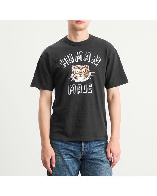 Human Made Drawn Tiger T-Shirt in Black for Men | Lyst UK