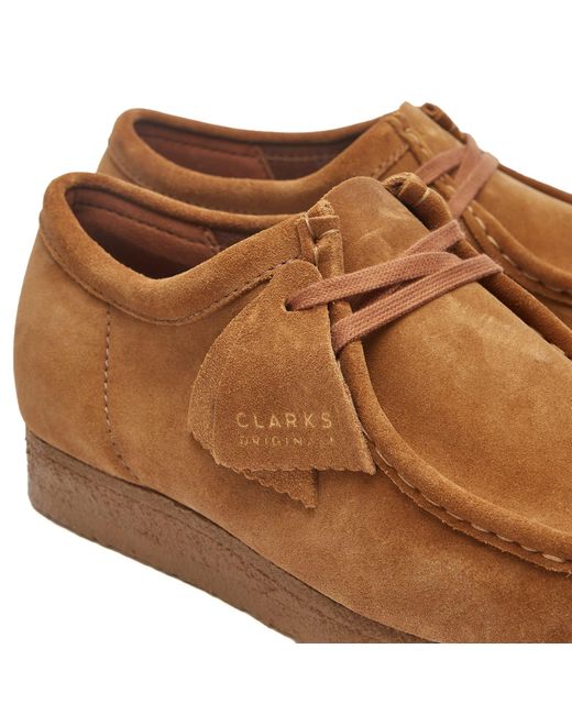 Clarks Wallabee in Brown for Men | Lyst