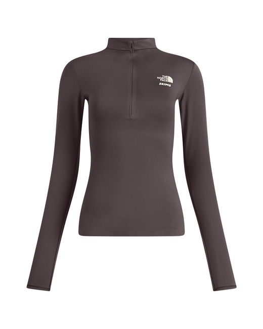 The North Face X Skims W Refina Long Sleeve Top in Brown | Lyst UK
