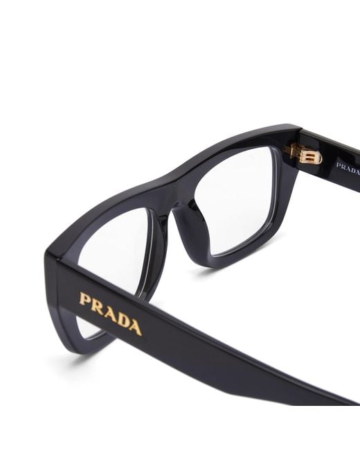 Prada A17V Glasses in Blue | Lyst