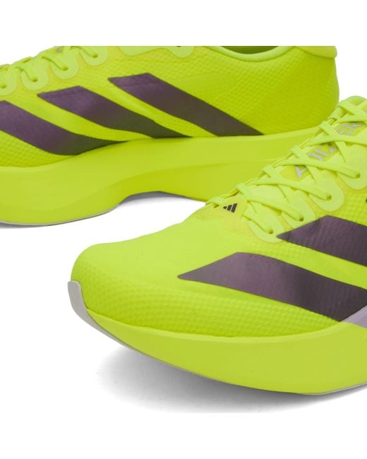 adidas Originals Adidas Adizero Evo Sl Woven Sneaker in Yellow for Men ...