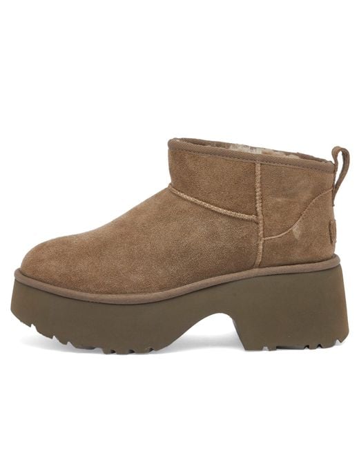 UGG Classic Ultra Mini New Heights in Brown | Lyst