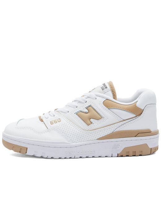 New Balance Bbw550bt Sneakers in White | Lyst