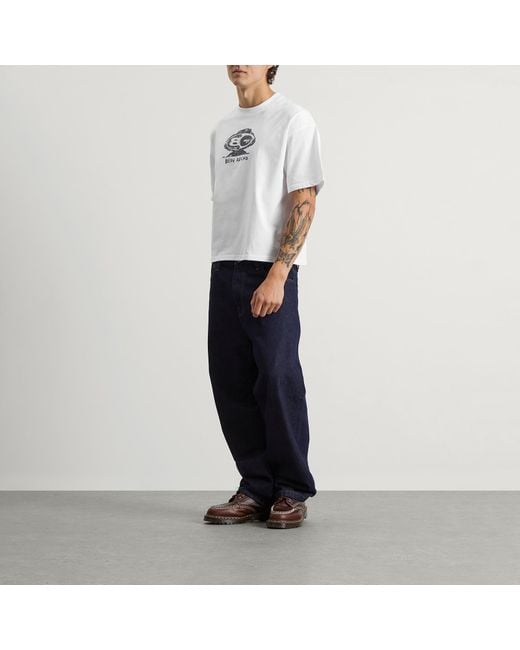 Bene Culture Bene Rocks T-Shirt in White for Men | Lyst UK