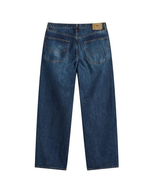Edwin Denim Wide Pants in Blue for Men | Lyst