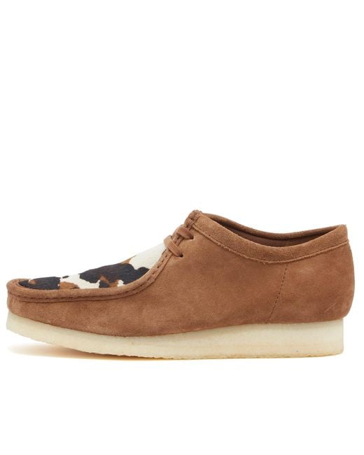 Clarks Wallabee Cow in Brown for Men | Lyst UK