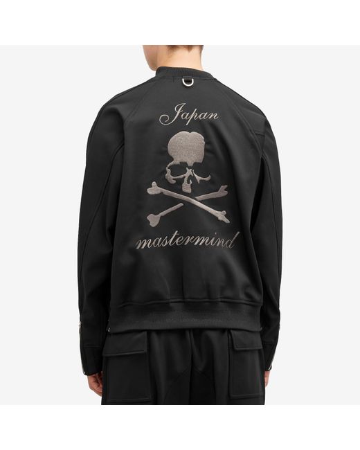 MASTERMIND WORLD Souvenir Logo Bomber Jacket in Black for Men | Lyst