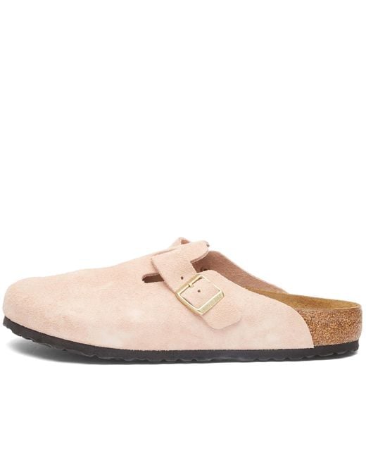 Birkenstock Boston Clog in Pink | Lyst