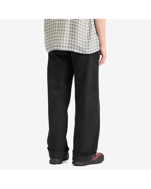 Brain Dead Type 00 Wide Selvedge Jeans in Black for Men | Lyst UK
