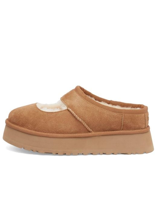 UGG Bea Mary Jane Shoe in Brown | Lyst