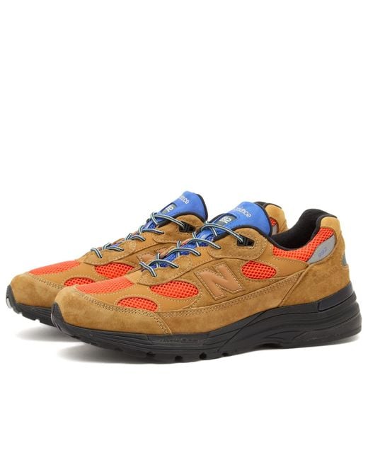 New Balance X Action Bronson 992 Sneaker in Orange | Lyst UK
