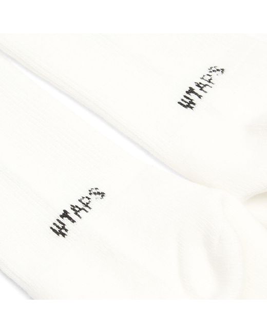 WTAPS Skivvies Socks in White for Men | Lyst UK