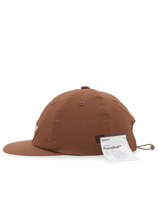 Satisfy Peaceshell Running Cap in Brown for Men | Lyst UK