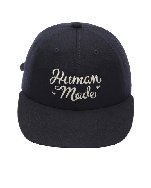 Human Made Wool 6 Panel Cap in Blue for Men | Lyst UK