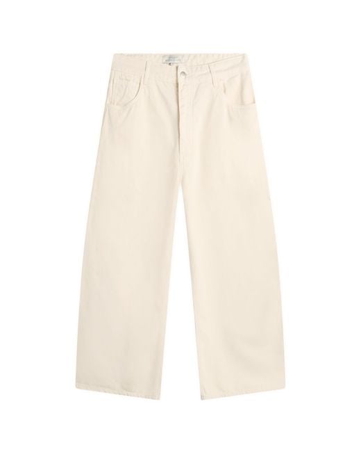 Studio Nicholson Paolo 14Oz Denim Volume Jean in Natural for Men | Lyst UK
