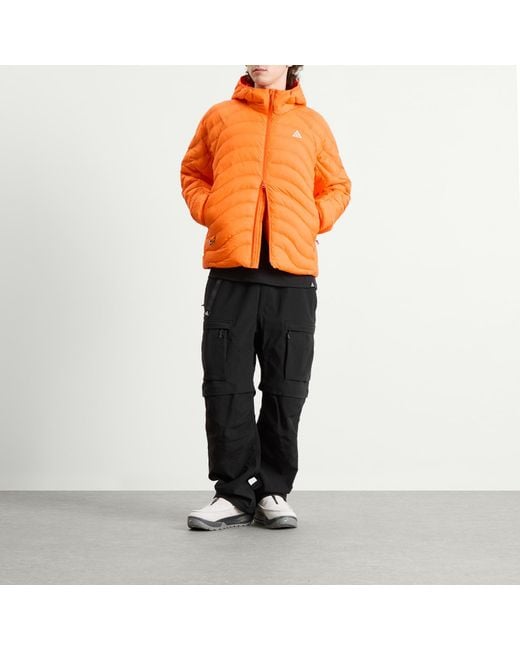 Nike Acg Lava Flow Jacket in Orange for Men | Lyst UK