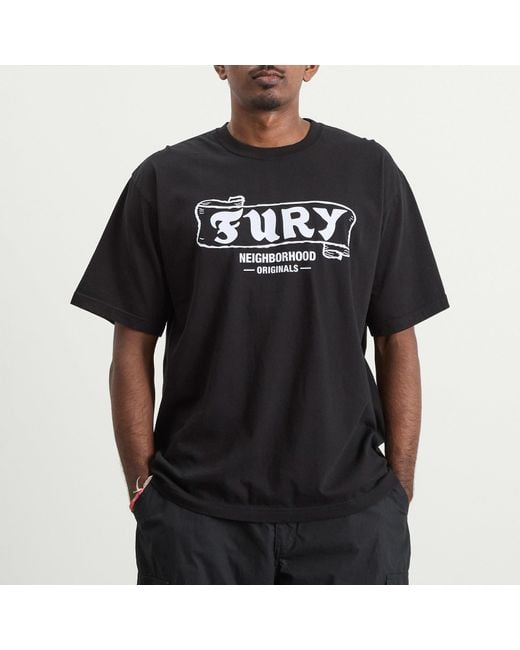 Neighborhood Ss-6 Fury T-Shirt in Black for Men | Lyst UK