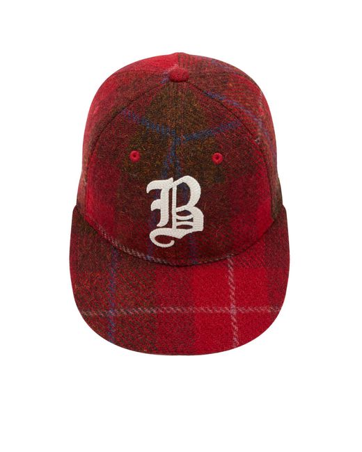 KTZ Boston Braves Harris Tweed 9Fifty Adjustable Cap in Red | Lyst