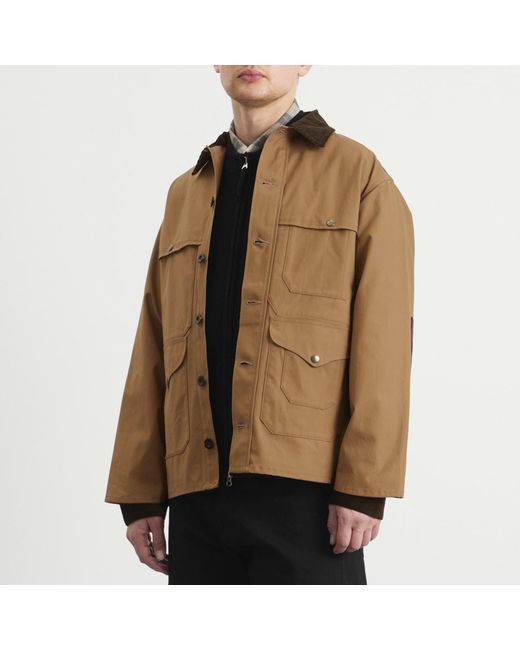 Junya Watanabe X Filson Flannel Check Jacket in Brown for Men | Lyst UK