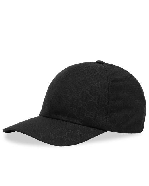 Gucci Ripstop Monogram Cap in Black for Men | Lyst
