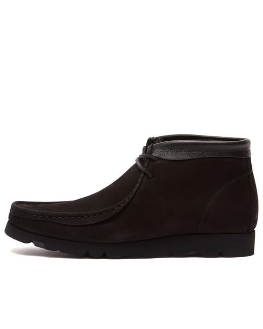 Clarks X Invincible Wallabee Boot in Black for Men | Lyst UK