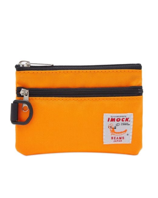 BEAMS Japan X Imock Pouch in Orange | Lyst