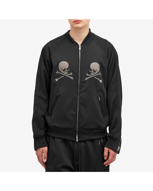MASTERMIND WORLD Souvenir Logo Bomber Jacket in Black for Men | Lyst