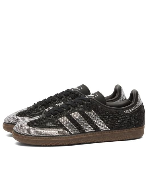 adidas Samba Og Diamante Sneakers in Black | Lyst UK