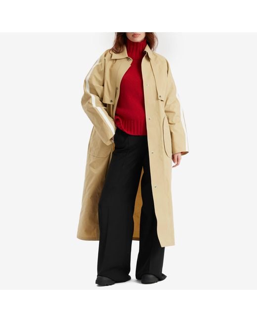 Kassl Inside Out Long Jacket in Natural | Lyst