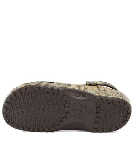 Crocs™ Realtree Camo Classic Clog in Brown for Men | Lyst