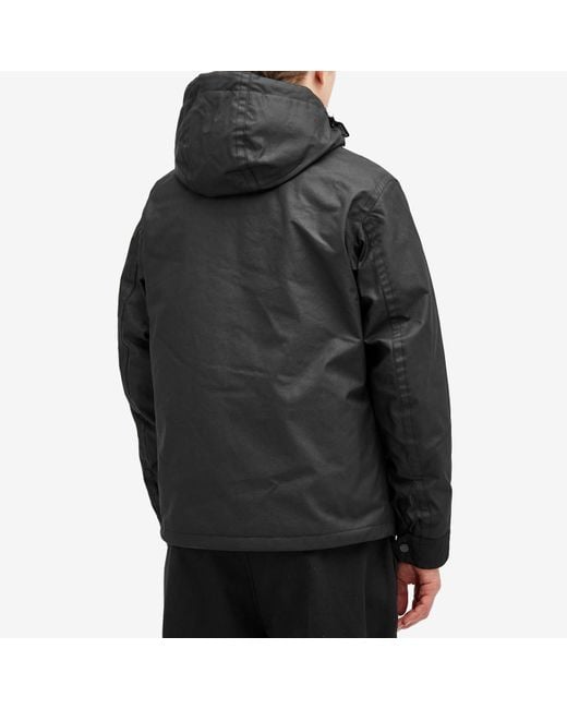 Belstaff Router Hooded Jacket in Black for Men | Lyst