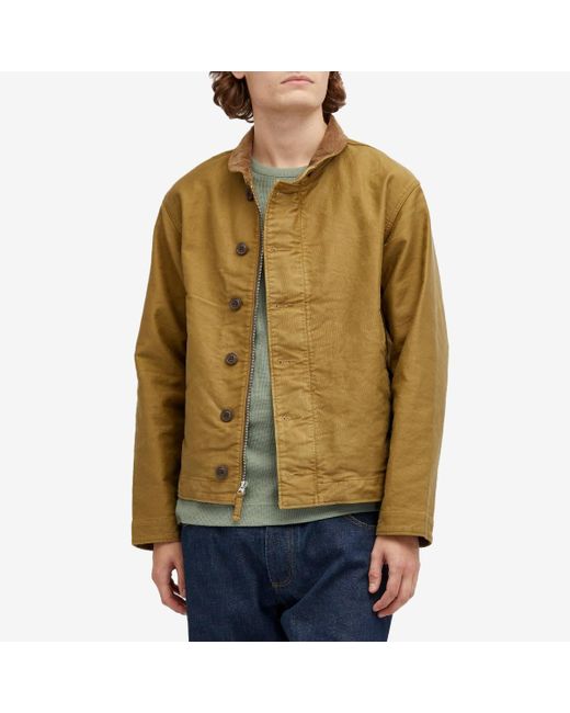 RRL Bower Lined Deck Jacket in Green for Men | Lyst