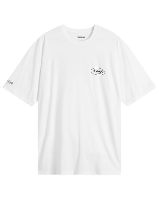 Neighborhood Ss-5 Nbhd Logo T-Shirt in White for Men | Lyst UK