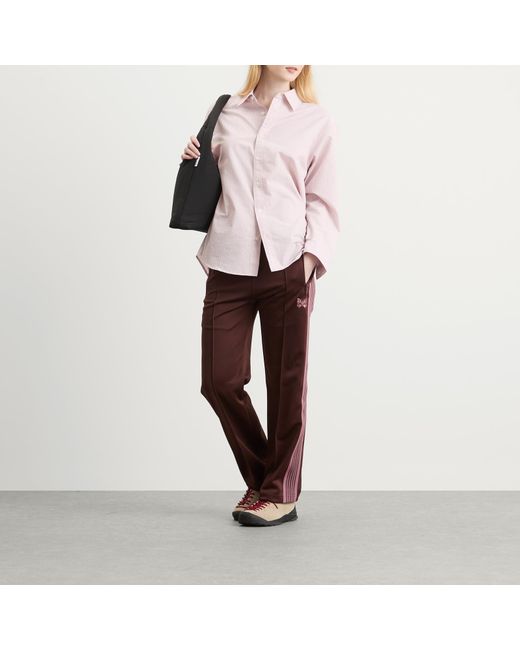 Needles Track Pants in Brown | Lyst UK