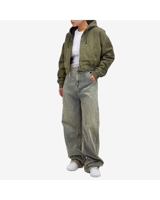 Nike X Travis Scott Canvas Jacket in Green | Lyst UK