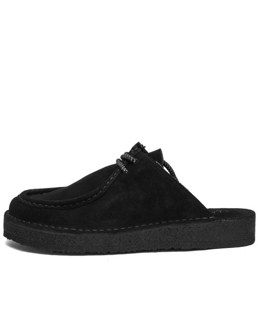 Clarks Jorja Smith X Desert Nomad Mule Shoe in Black | Lyst