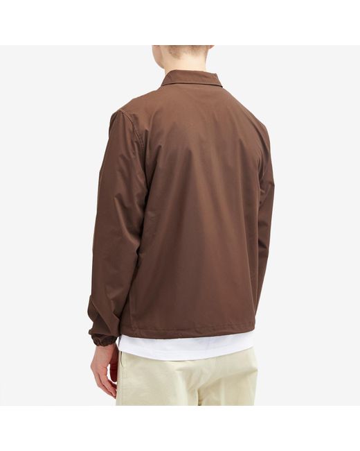 Dime Cursive Coach Jacket in Brown for Men | Lyst