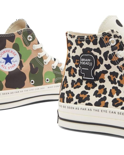 Converse X Brain Dead Chuck 70 in Black for Men | Lyst