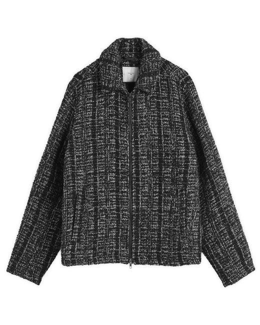 Percival Ingelo Zip Wool Boxy Jacket in Black for Men | Lyst UK