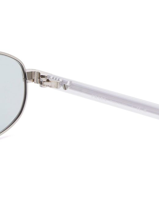 Prada 0Pr B53S Sunglasses in White | Lyst UK