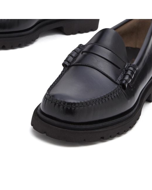 Gh Bass And Co Larson Step Lug Moc In Black For Men Lyst Uk