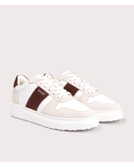 Mallet Hoxton Lite Trainers in Brown for Men | Lyst UK