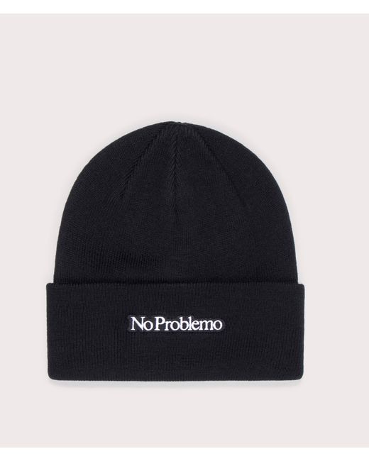 No Problemo Mini Problemo Beanie in Black for Men | Lyst UK
