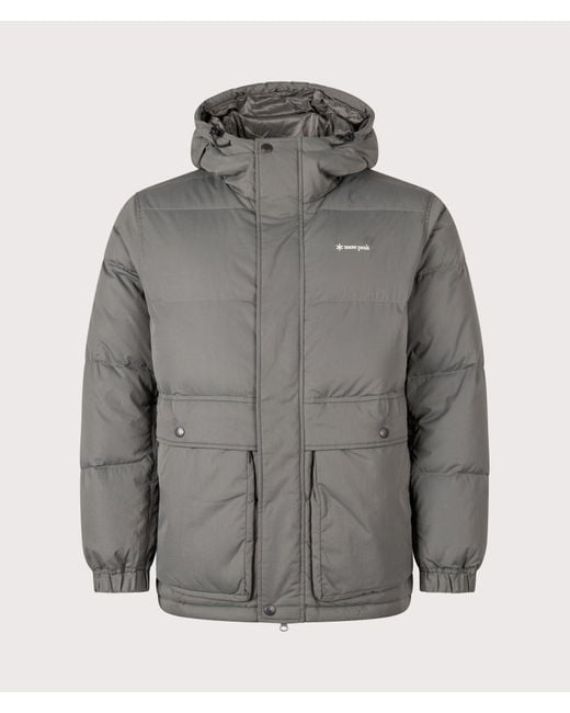 Snow Peak Everyday Down Jacket in Grey for Men | Lyst UK