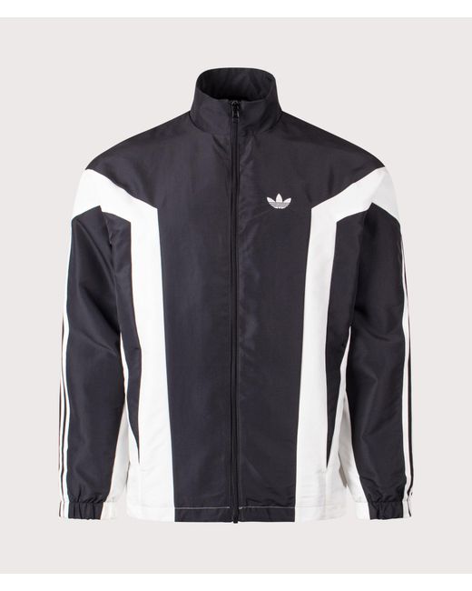 adidas Originals Relaxed Fit Windbreak Jacket in Blue for Men | Lyst UK