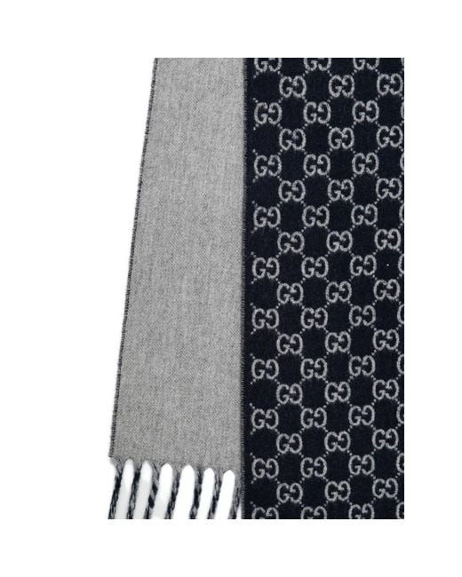 Gucci Scarves in Black for Men | Lyst UK
