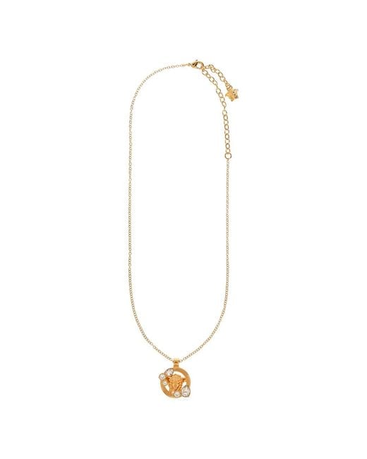 Versace Necklaces in White | Lyst