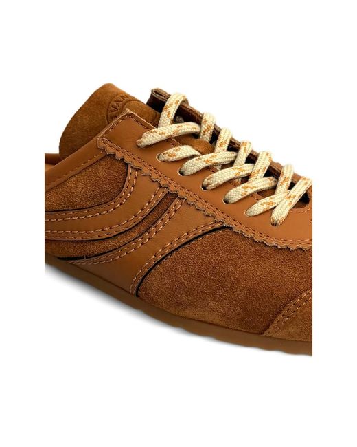 Dries Van Noten Laced Slipper in Brown | Lyst UK