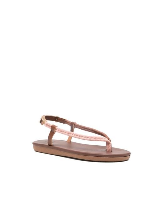 Ancient Greek Sandals Ankle Strap Sandals in Brown | Lyst UK